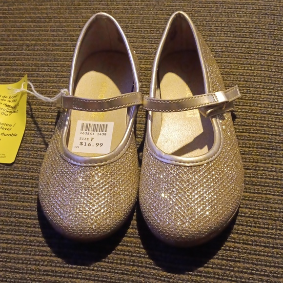 Smart Fit | Shoes | Nwt Smart Fit Gold Glitter Dress Shoes | Poshmark
